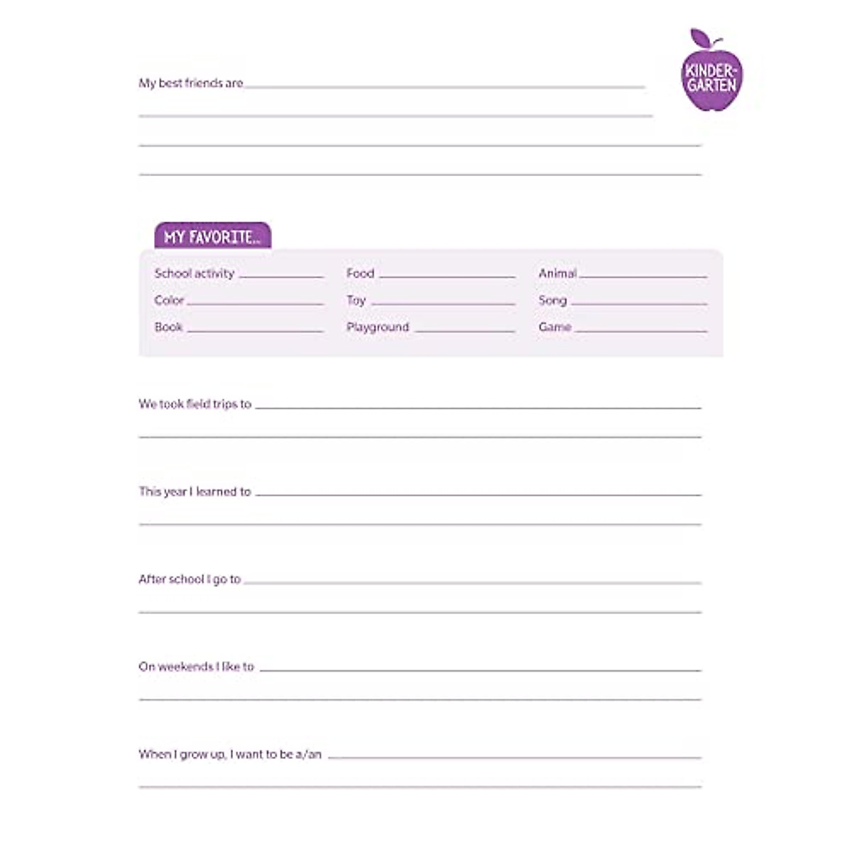 School Years Record Book: Capture and Organize Memories from Preschool through 12th Grade (Reader's Digest)