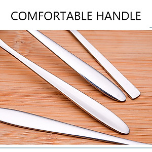 20 PCS Appetizer Forks Spoons and Tongs Mini Charcuterie Accessories Stainless Steel Sporks Teaspoons Serving Spoons for Party Small Utensils for Cocktail Salad Dessert