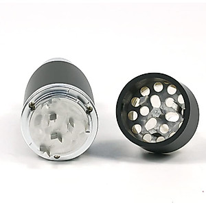 The Mill-Premium Tobacco Grinders (Black), 5.25 inches