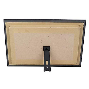 Specimen Craft Frame Real Butterfly Specimen Frame, 5 Real Butterflies Specimen Frame for Decor Ornament and Educational Demonstration Prop Gift Birthday, Butterfly Specimen Collection (Black frame)