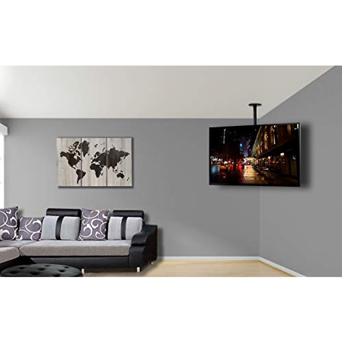 VIVO Steel VESA Mount Adapter Plate Brackets for LCD Screens, Conversion Kit for VESA up to 400x400mm, MOUNT-AD4X4