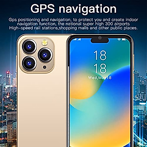 Zopsc Unlocked Smartphone, 6.1in HD Screen Unlocked Cell Phone for Android 6, 1GB RAM 8GB ROM 3G Smartphone, 4000mAh Large Battery, Front 5MP Rear 8MP (US Plug)