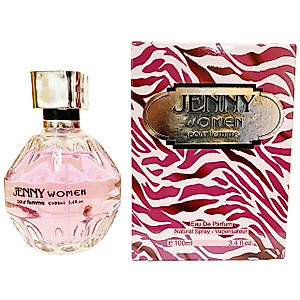 META-BOSEM Jenny/Amor De La Vida Eau de Parfum Natural Spray for Women, Wonderful Gift, Fresh Scent, Daytime & Casual Use, a Classic Bottle, 3.4 Ounce/100 Ml Each (Pack of 2)