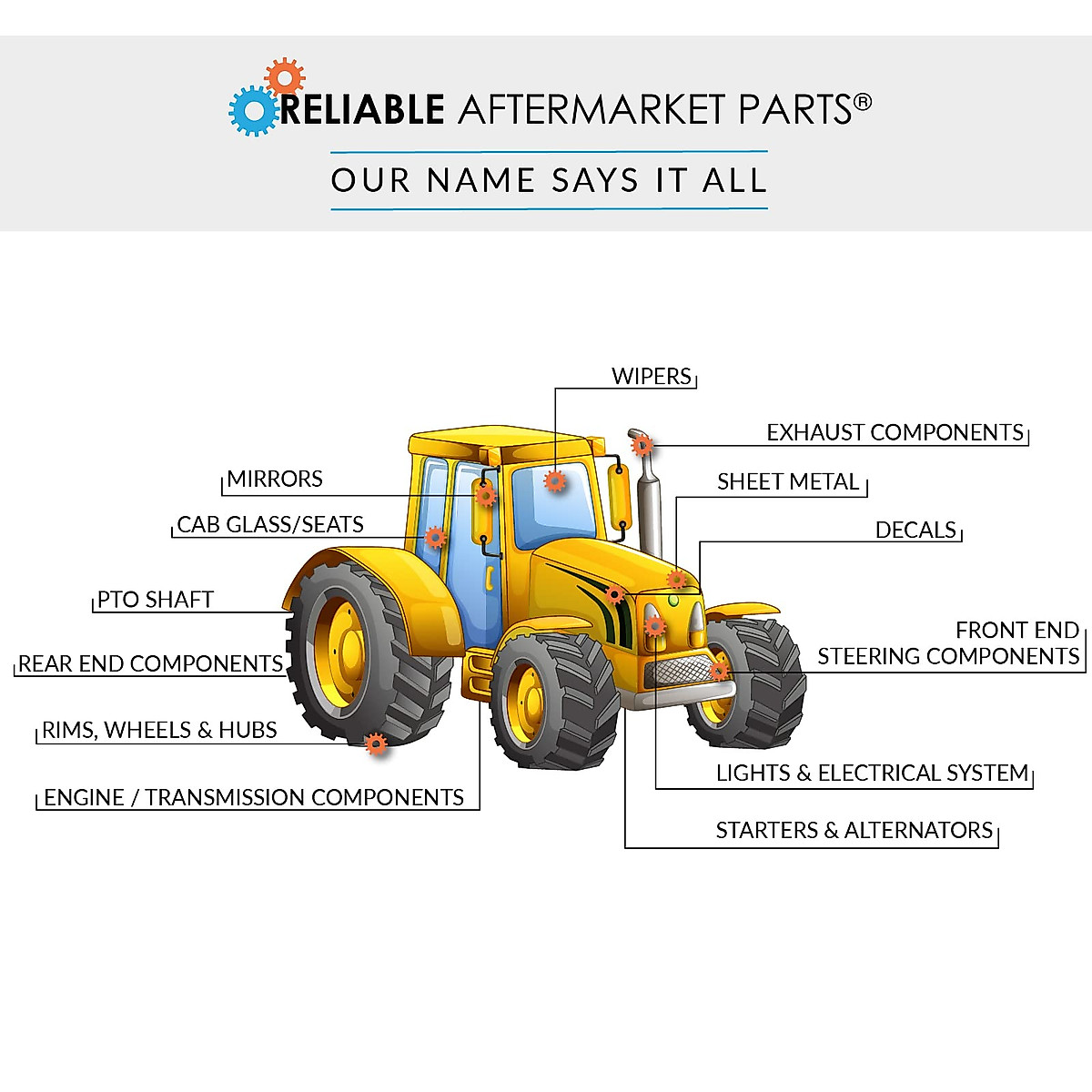 Reliable Aftermarket Parts Our Name Says It All Carburetor Kit Complete (Holley) (1965-1975) Fits Ford Tractor 2000 3000 4000 4600