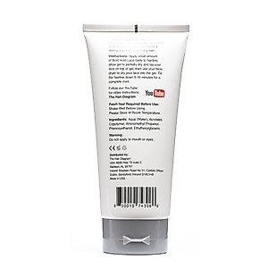 The Hair Diagram - Bold Hold Lace Gelly - Glueless - Temporary Daily Hold For Lace Front Wigs and Hair Systems - Styling Agent For Baby Hairs - Non Toxic - Alcohol Free - Water Based Formula - 6oz