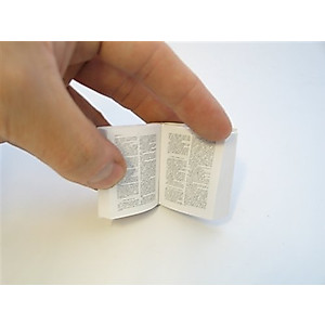 Bible Keychain Key Chain Religious Favor - English - Gold (12 Pack)