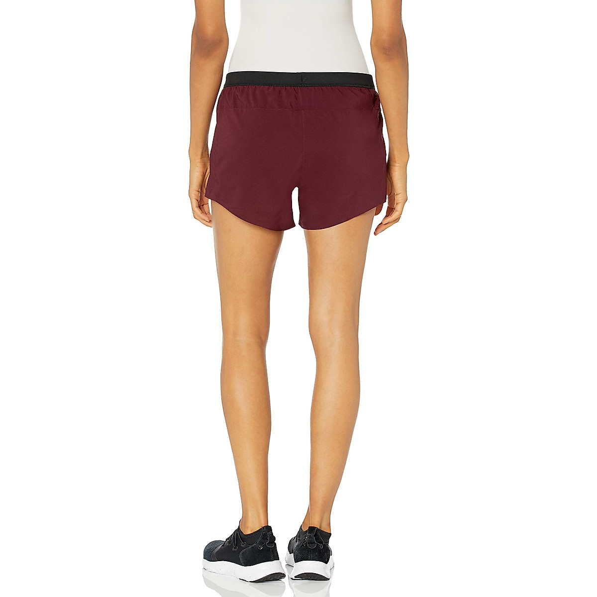 Reebok Running 4 in Short, Maroon, M