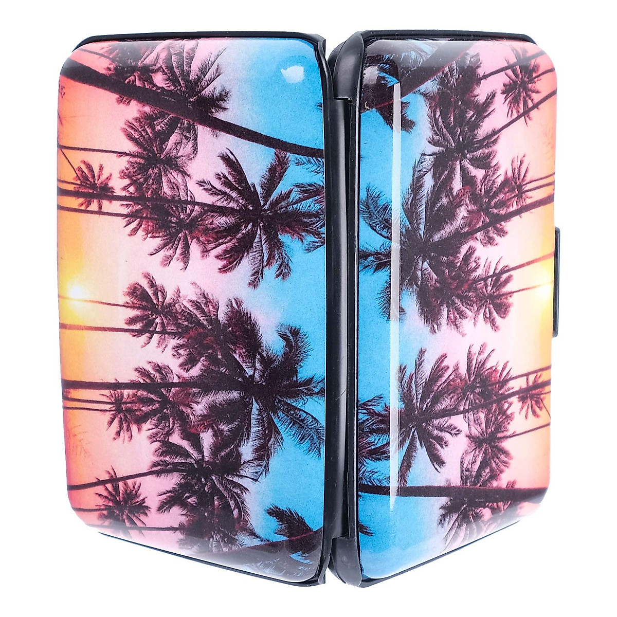 EZ LIFE PRODUCTS Credit Card Holder Small Credit Card Wallet Slim RFID Metal Card Holder Wallet Business Card Case ID Case for Women Men