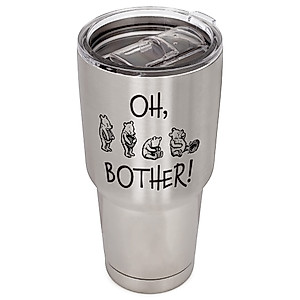 Elanze Designs Oh Bother Winnie-the-Pooh 30 Ounce Stainless Steel Travel Tumbler