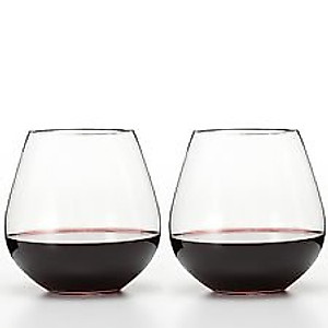 Riedel O Stemless Pinot/Nebbiolo Wine Glass, Set of 6