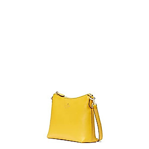 Kate Spade Bailey Textured Leather Crossbody Bag Purse Handbag (Sunflower Field)
