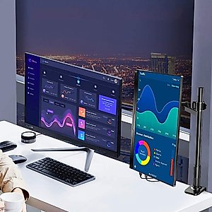 DFZ 15.6-inch High-Definition Portable Monitor, Mobile Phone and Notebook Screen Projection, Game Screen