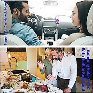 Case for Samsung Galaxy A53 Case with Screen Protector Samsung Galaxy A53 Case with Clip Galaxy A53 Case with Kickstand Military Grade Heavy Duty Camo Case for Samsung Galaxy A53 Men Women (Blue)