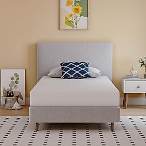 Twin Mattress in a Box, 6 inch Mattresses for Kids Bed Single Size Daybed Individual Bunk, Memory Foam Medium Firm