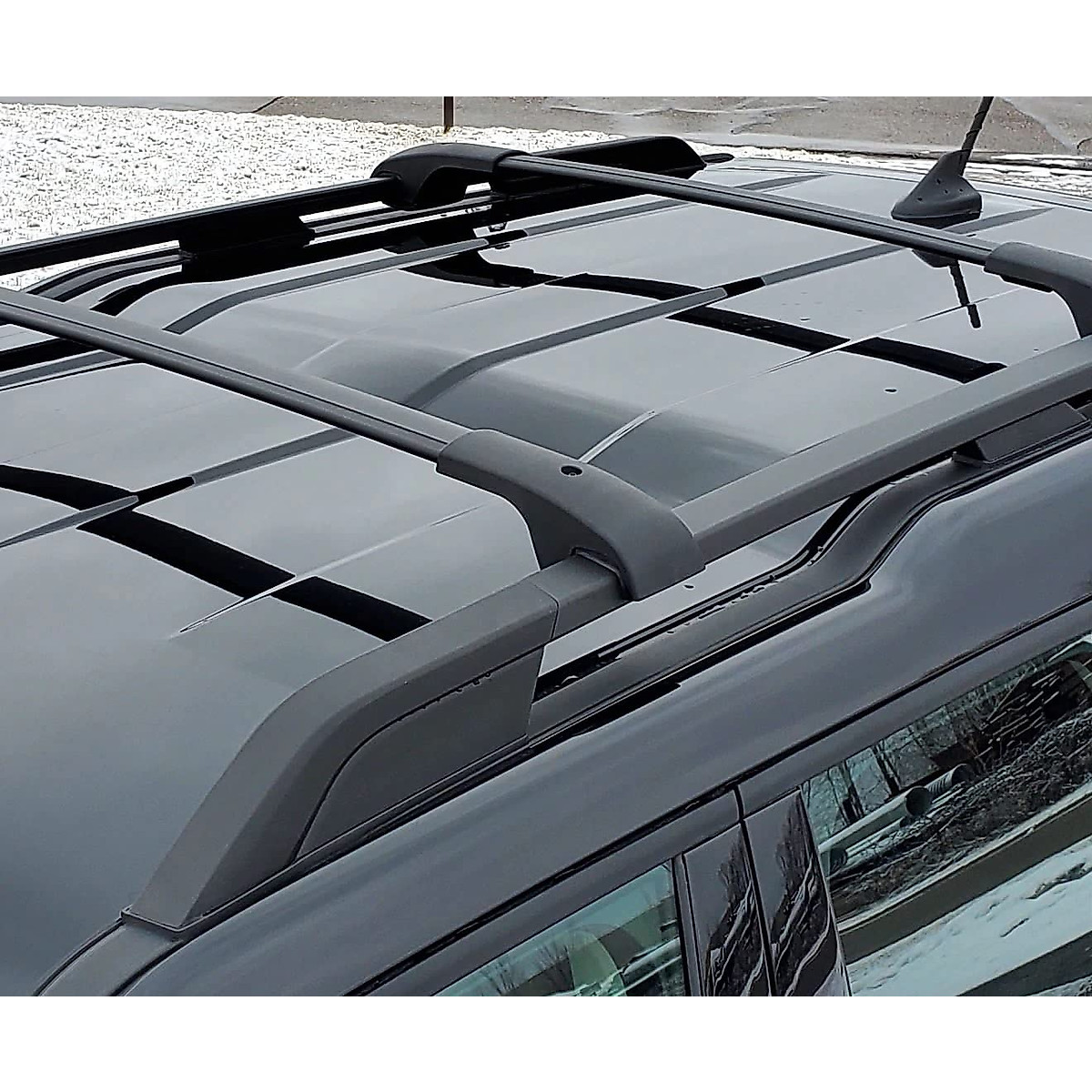 BrightLines Customized Crossbars Roof Racks Compatible with 2021 2022 2023 2024 Ford Bronco Sport Base & Big Bend Models for Kayak Luggage ski Bike Carrier