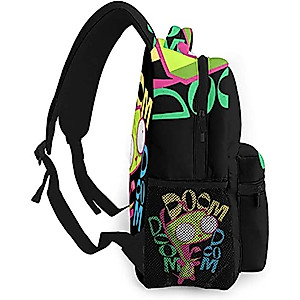 Invader Zim Backpack Laptop Travel Bag Durable Waterproof for School College Student Knapsack