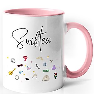 Bzelkry Coffee Mug - Singer Inspired Coffee Cup - 11 Ounce - Gift for Women - Singer Albums Inspired Cute Icons - Girl Fans Merch, Merchandise - Novelty Coffee Mug