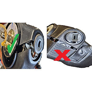 YOT Steering Column Shroud Cover for tilt Steering & Column Shift Automatic Transmission fits 1999-2002 Silverado