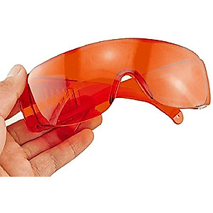 FveBzem Dental Lab Safety Glasses Dental Eyewear for Teeth Whitening Light Anti-Fog Safety Goggles Eye Shield Safety Glasses LED Protective Goggle, Perfect for Construction, Shooting, Lab Work