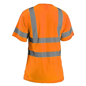 OccuNomix T-Shirt, Mens, 2XL, Orange