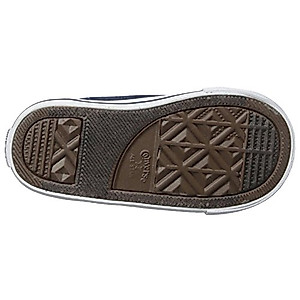 Converse Baby Boys Chuck Taylor All Star 2V Low Top Sneaker, Navy/White, 7 Infant