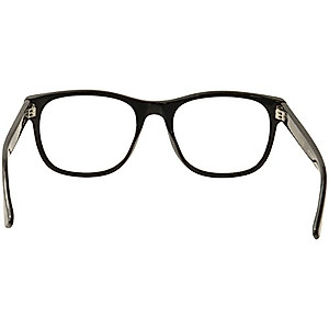 Gucci GG0004ON 001 Black Square Full-Rim Men's Eyeglasses