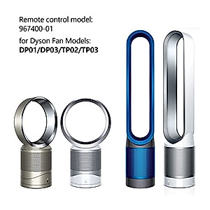 Replacement Remote Control 967400-01 for Dyson Pure Cool Link DP01 DP03 TP02 TP03 Purifying Fan Model with Magnetic and Built-in Battery