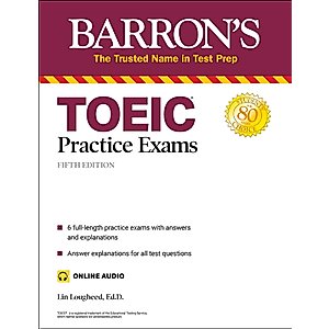 TOEIC Practice Exams (with online audio) (Barron's Test Prep)