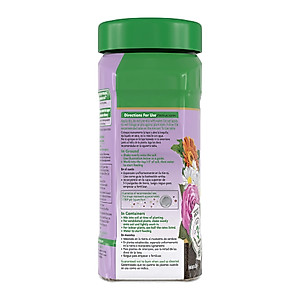 Miracle-Gro Shake 'n Feed Rose and Bloom Plant Food - Promotes More Blooms and Spectacular Colors (vs. Unfed Plants), Feeds Roses and Flowering Plants for up to 3 Months, 1 lb.