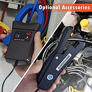 AIOMEST AI-770K Automotive Digital Multimeter Engine Analyzer,True-RMS 6000 Count DMM Meter for Dwell Angle, RPM, Injection Pulse,AC/DC Amps Volt Ohm Temperature Multi-Tester