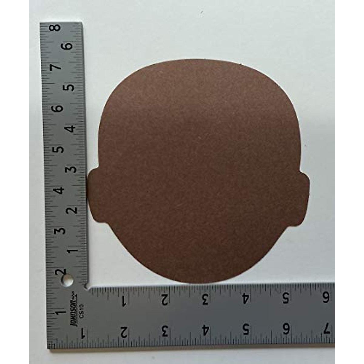 5.5” Multicultural Body Parts Large Creative Cut-Out Set, with Face, Person, Foot, Hand, 31 Cut-Outs per Design in a Pack for Classroom Décor, All About Me Activities, and Craft Activities for Kids