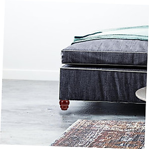 Yardenfun 2pcs Table Legs Desk Legs Furniture Legs Small Table Leg Wood Couch Legs Wooden Sofa Feet Small Furniture Wooden Leg Wooden Dresser Leg Extenders 8 Cm Solid Wood Sofa Legs