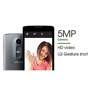LG Risio 4G LTE Cricket Wireless Titan 4.5" display Android 5MP Camera