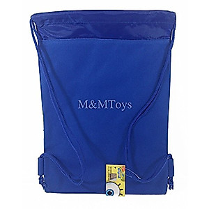 Sponge-BOB Blue Drawstring Backpack School Sport Gym Tote Bag,#G14E6GE4R-GE 4-TEW6W209703