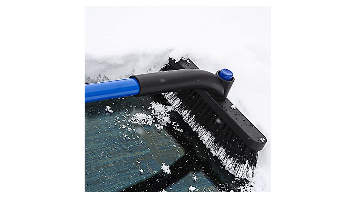 SubZero 50" Extendable Snowbroom with Ice Scraper