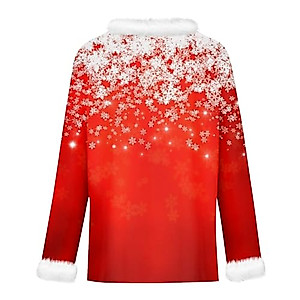 Womens Christmas Tops Plus Size Womens Fall Tunic Tops Christmas Sweater Women Traditional Mexican Shirts for Women Butterfly Sleeve Tops for Women Christmas T Shirts for Women Ladies Fall