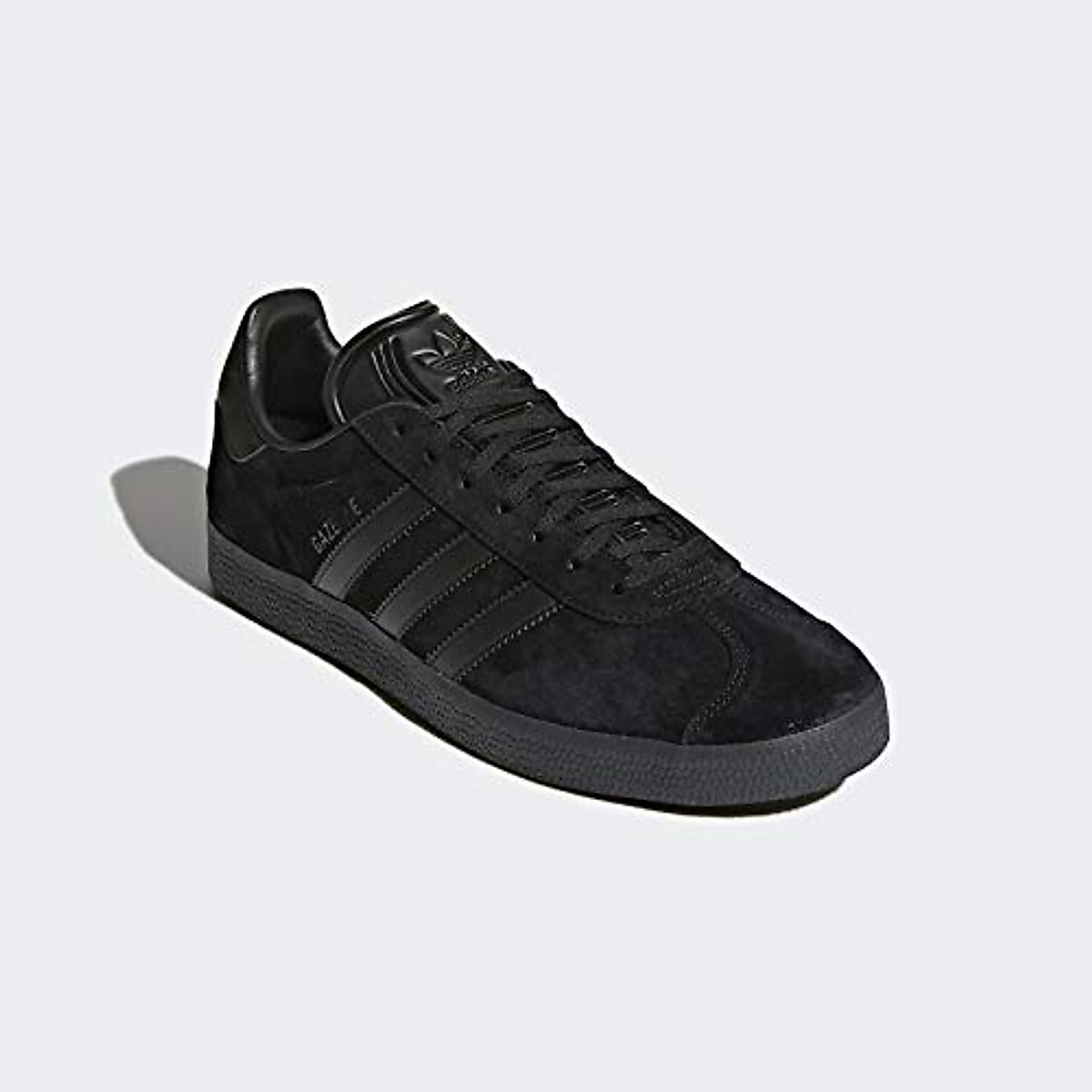 adidas CBLACK Men's Gazelle blackCore Core Black 9.5 US, Wide