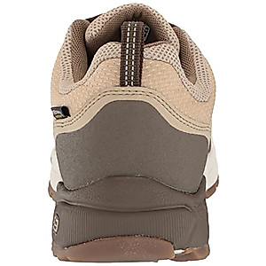 KEEN Women's Wasatch Crest Low Height Lightweight Waterproof Sneaker, Safari/Timberwolf, 10.5