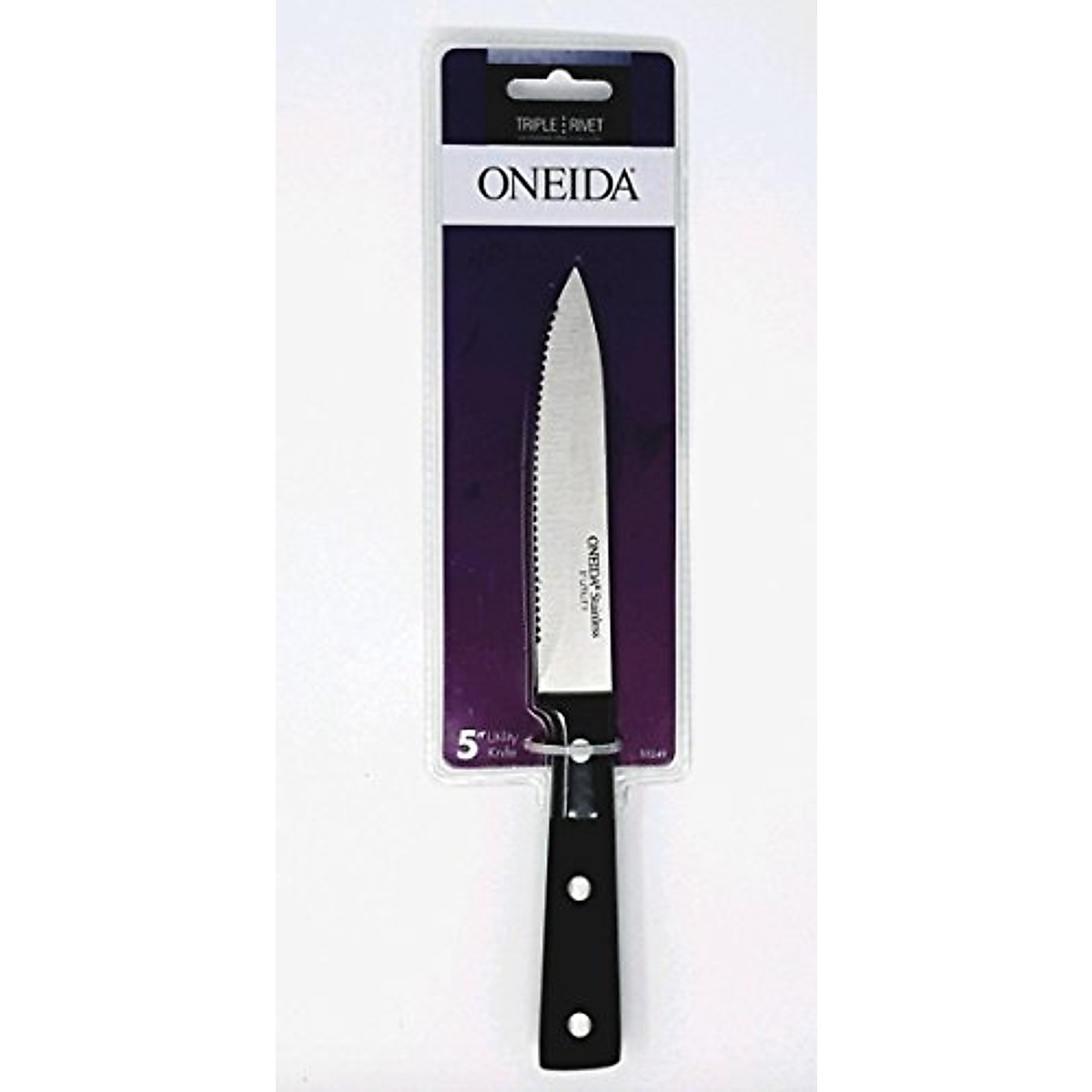 Oneida Triple Rivet Stainless Steel 5" Utility Knife
