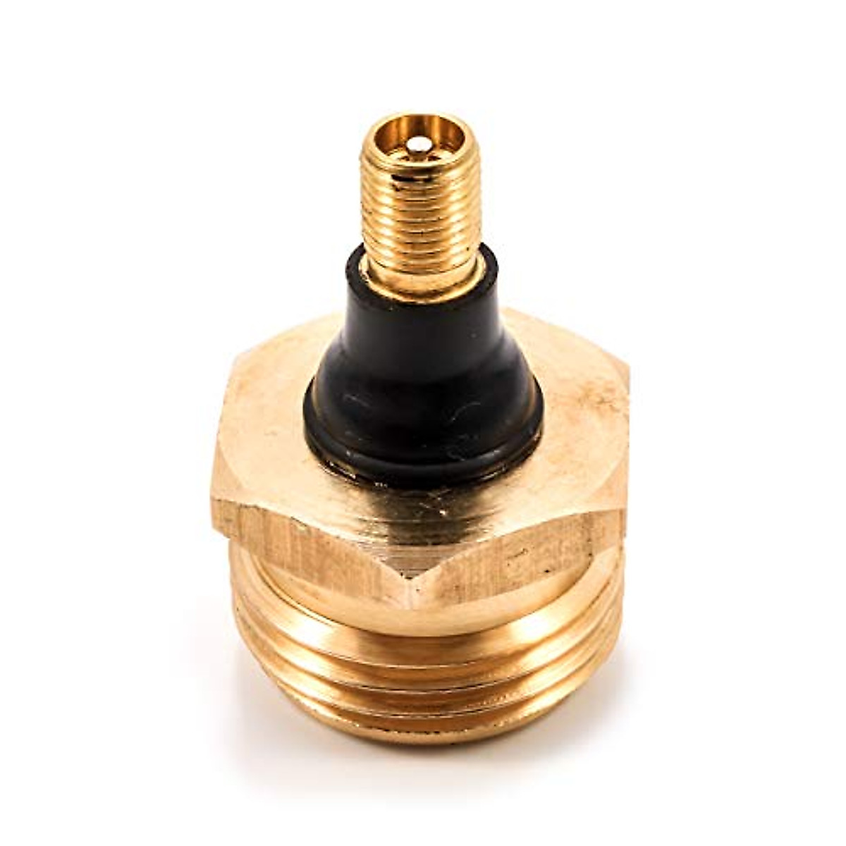 Camco RV Brass Blow Out Plug | Helps Clear Your RV's Water Lines During Winterization and Dewinterization (36153)