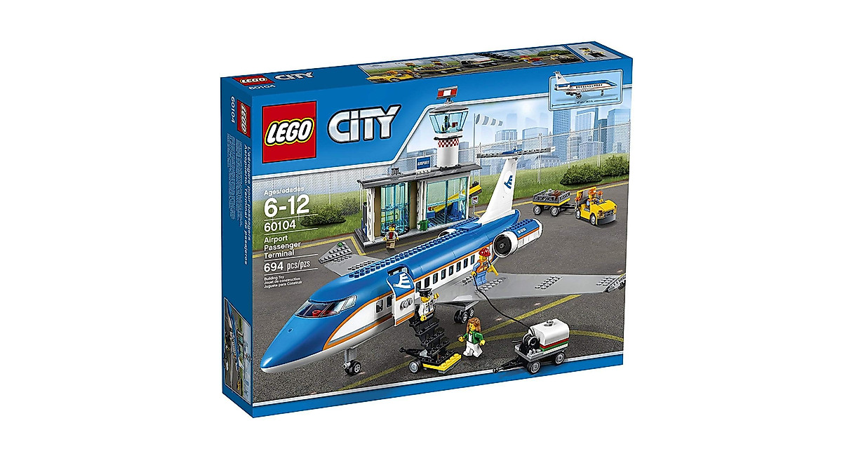 Shop LEGO City Airport 60104 Building Kit Now