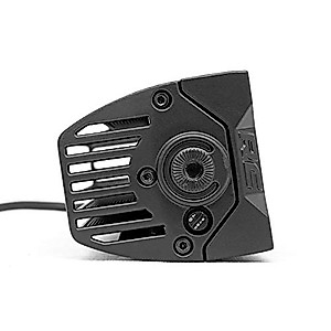 Rough Country 2" Black Series Square LED Cube Lights | White DRL - 70903BLKDRL