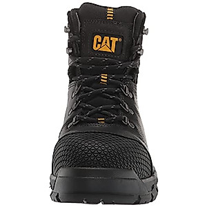 Caterpillar Men's Accomplice Steel Toe Waterproof Construction Boot, Black, 10.5