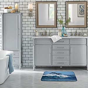 Happy Dolphin Kitchen Mat and Rugs Cushioned Anti-Fatigue Kitchen mats 16"x 24"Non Slip Waterproof Kitchen Mats and Rugs for Kitchen Floor Home Office Sink Laundry