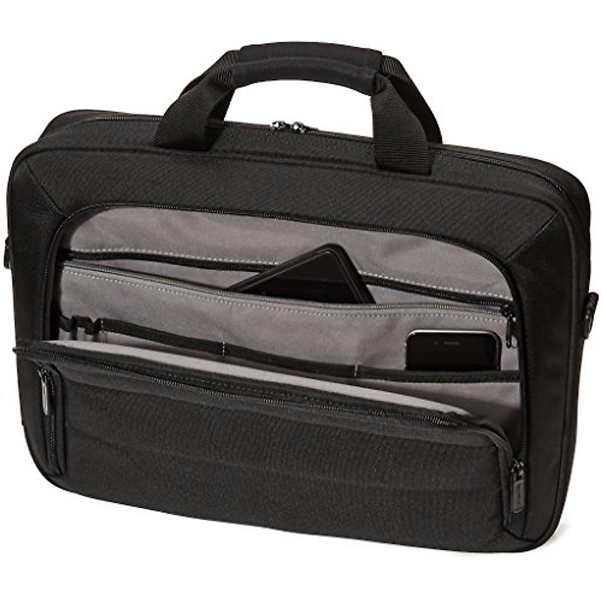 Amazon Basics 15.6 Inch Laptop and Tablet Case Shoulder Bag, Black