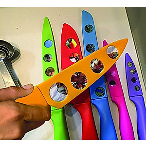 CHEF'S VISION Blade Keepers Protective Knife Covers for the Wildlife Series Knives - Knives Not Included - Color Blade Cover Sheaths for Kitchen Knives - Blade Guards to Protect your Wildlife Knives