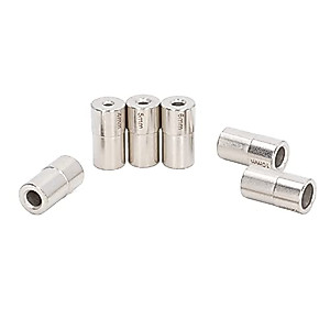 Drill Bushing Set, 8 Pcs Self Centering Dowel Jig Kit 6 Size Inner Diameter Alloy Steel Drilling Guide Centering Puncher Locator Set, Tips