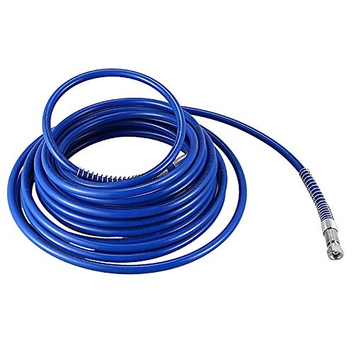 Willbebest 50ft 1/4" Airless Paint Spray Hose Sprayer Light Flexible Fiber Tube 3300PSI Working Pressure, Burst Pressure Up to 8500 PSI (15 Meter)