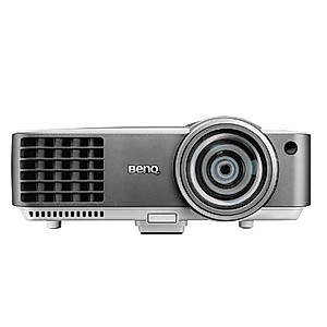 BenQ MW814ST 2500 Lumen WXGA Short Throw 3D DLP Projector,Black/silver