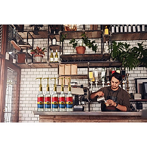 COODUM 3 Packs Coffee Syrup Pump Fits 750Ml Torani, DaVinci, Jordans Skinny Syrup Bottles, Torani Pump Dispenser for Coffee Syrup Snow Cones, No Dripping, Ideal for Home and Coffee Bar - Gold